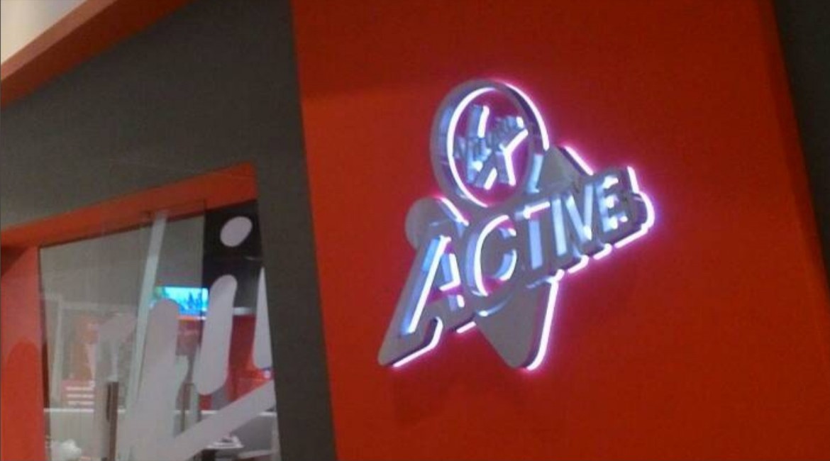Sign Works || VIRGIN ACTIVE FITNESS CLUBS